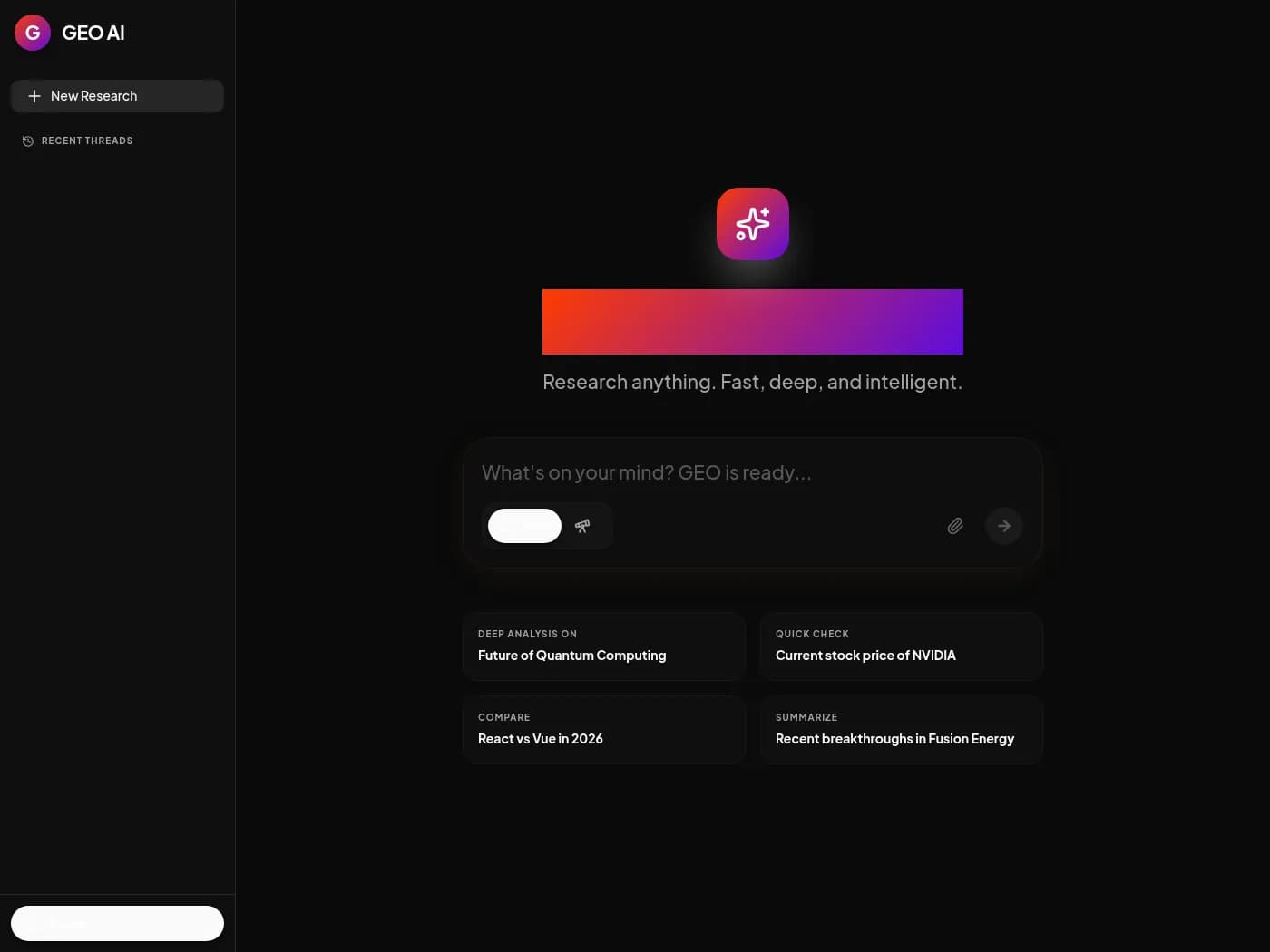 GEO AI App
