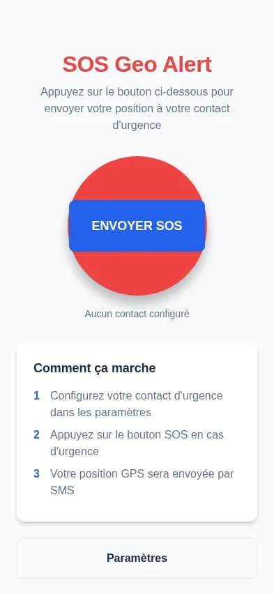 SOS Geo Alert