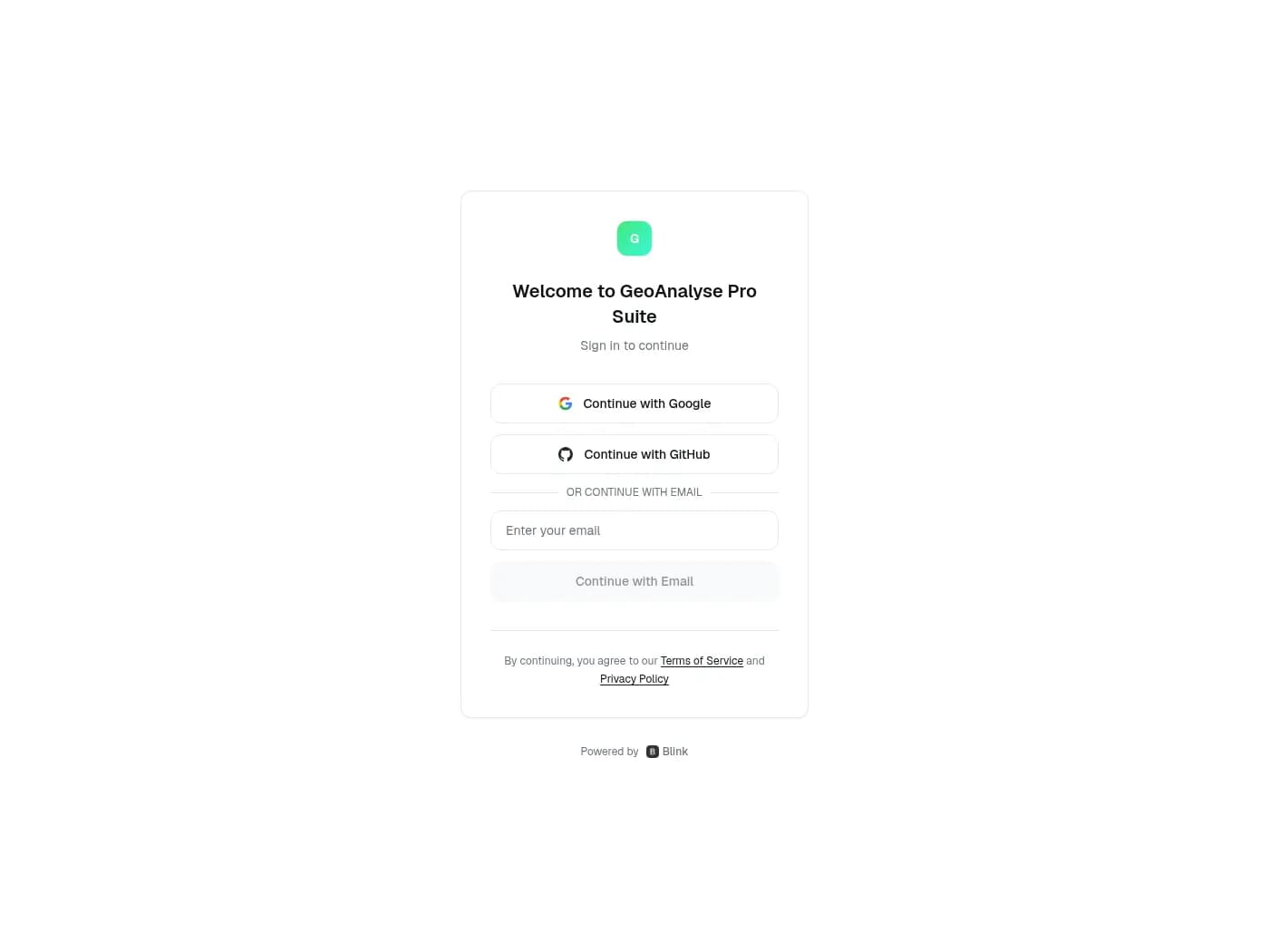 GeoAnalyse Pro Suite