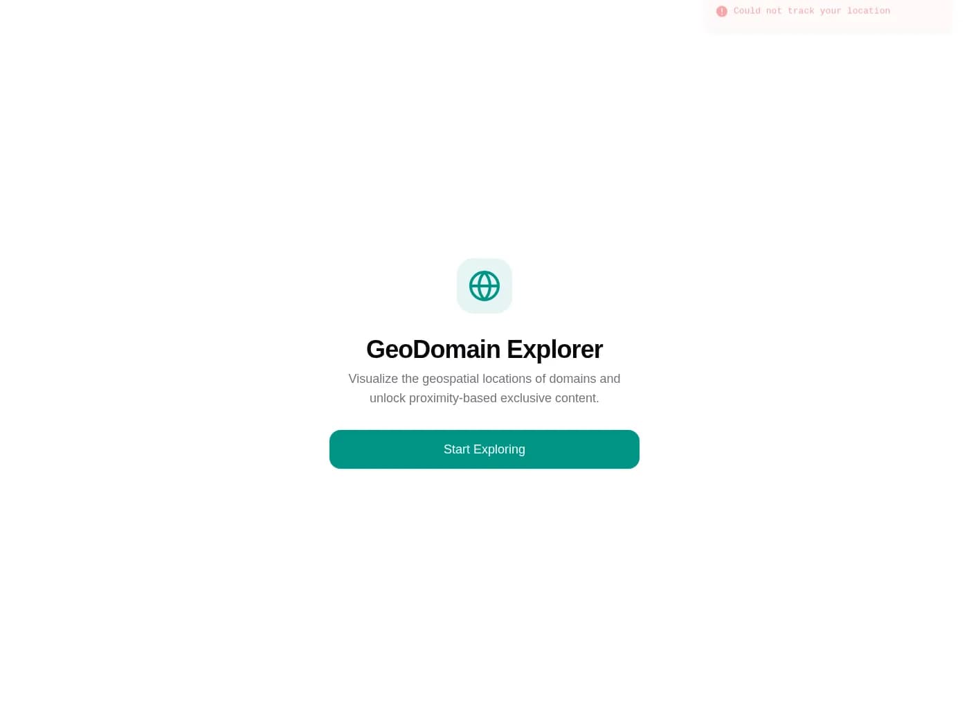 GeoDomain Explorer