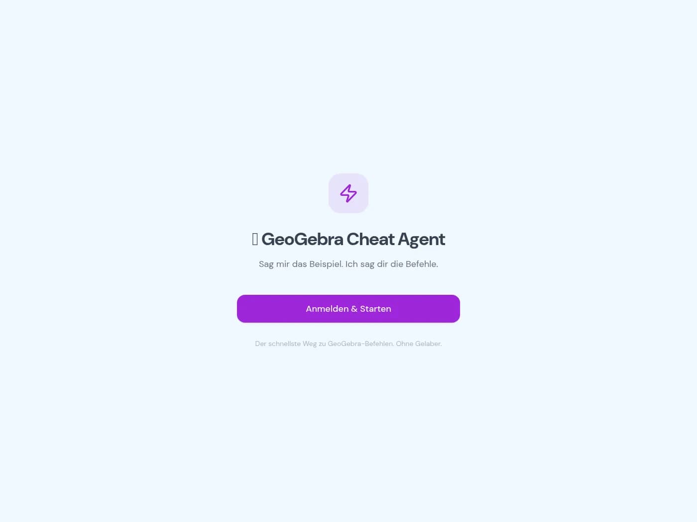 GeoGebra Cheat Agent