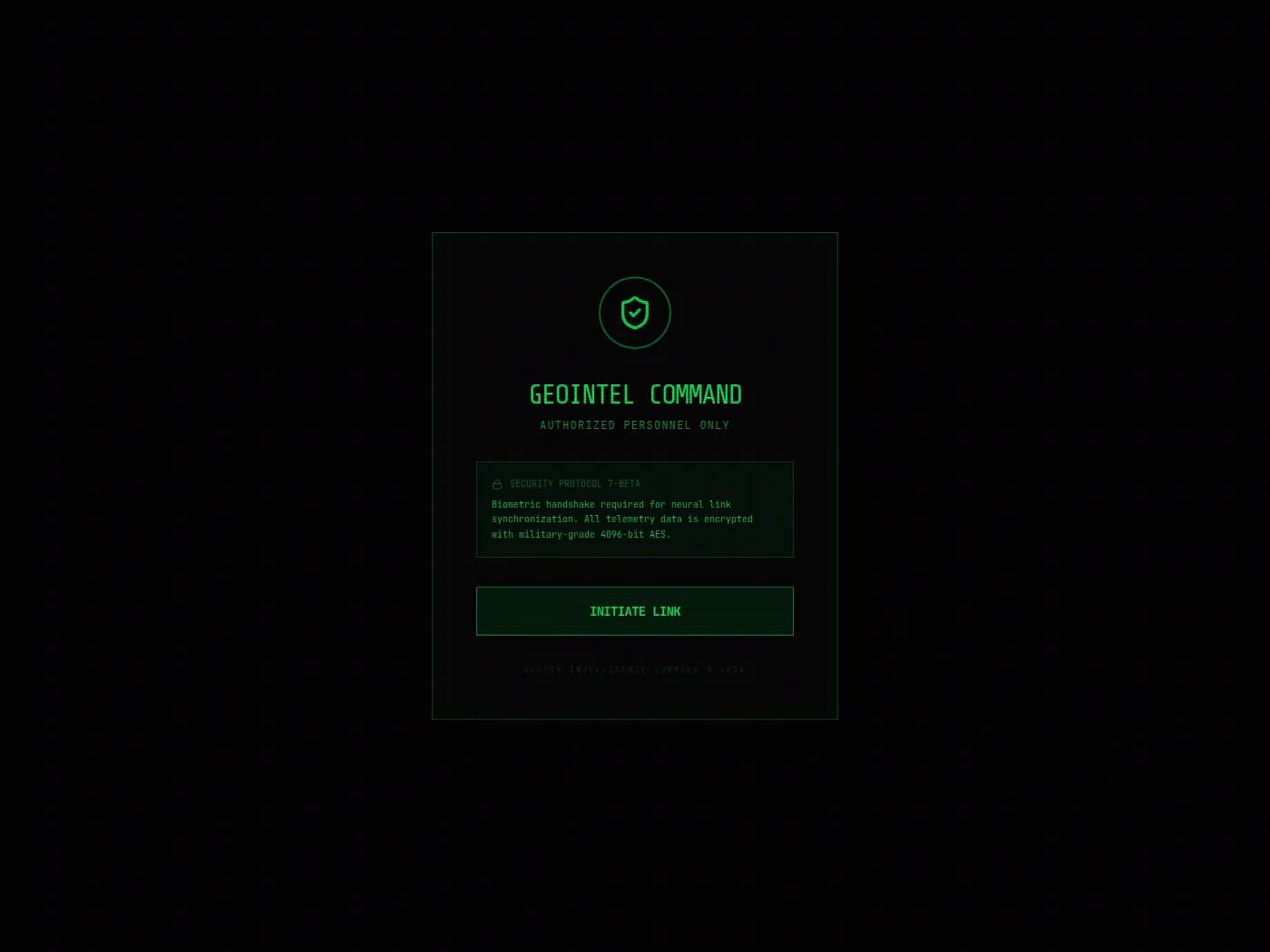 GeoIntel Command Center