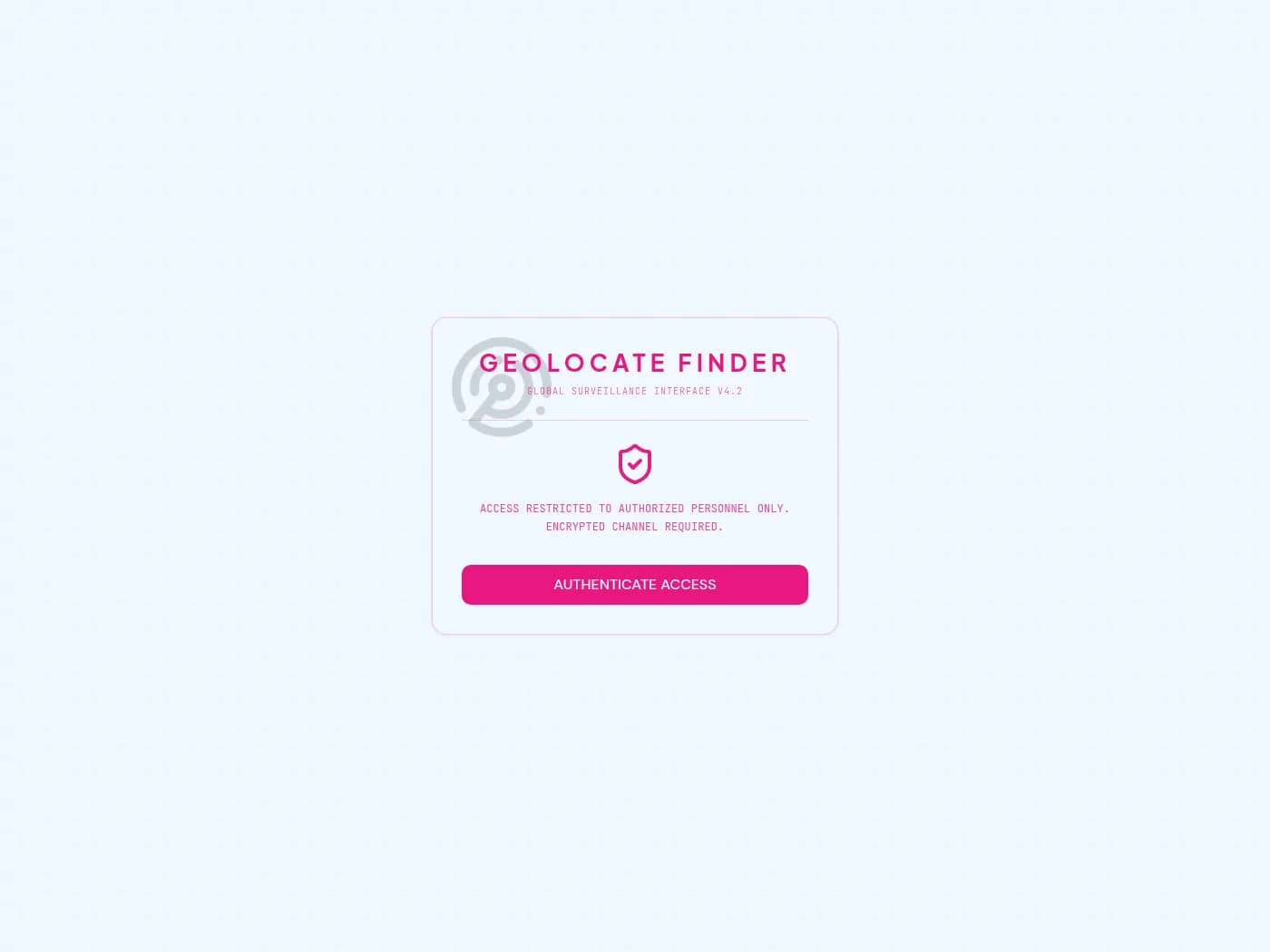GeoLocate Finder