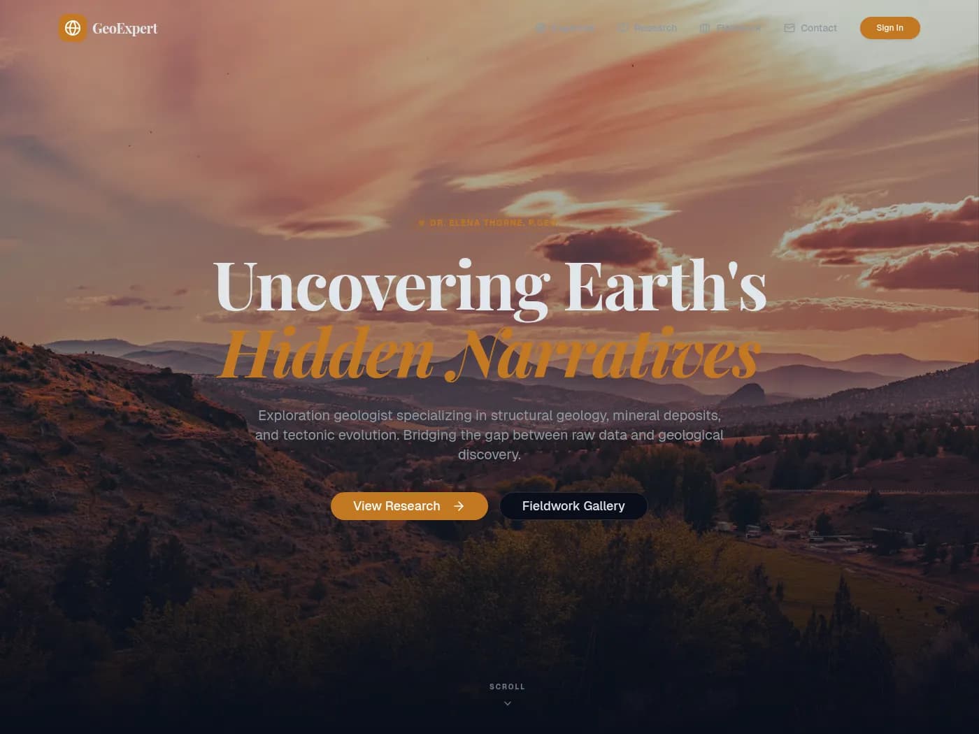 GeoExpert Portfolio