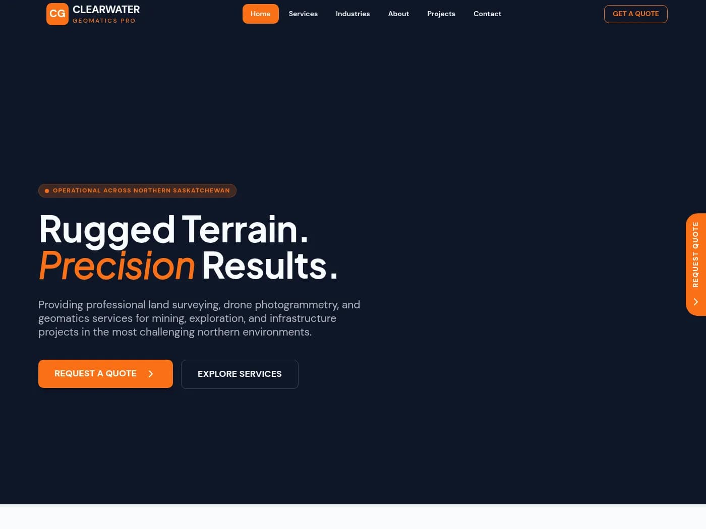 Clearwater Geomatics Pro Site