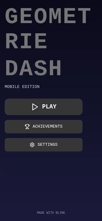 Géométrie Dash Mobile