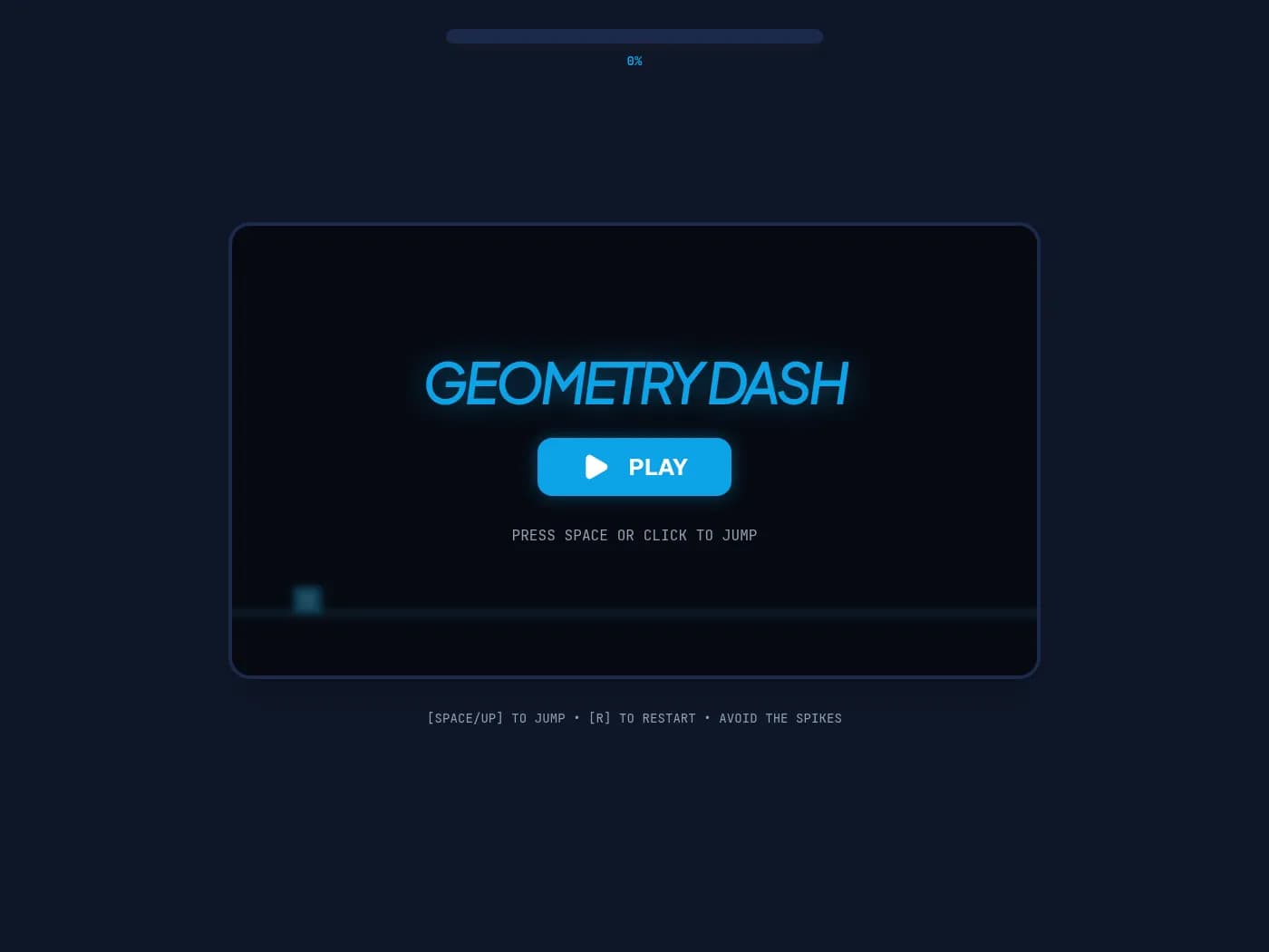 Geometry Dash Clone