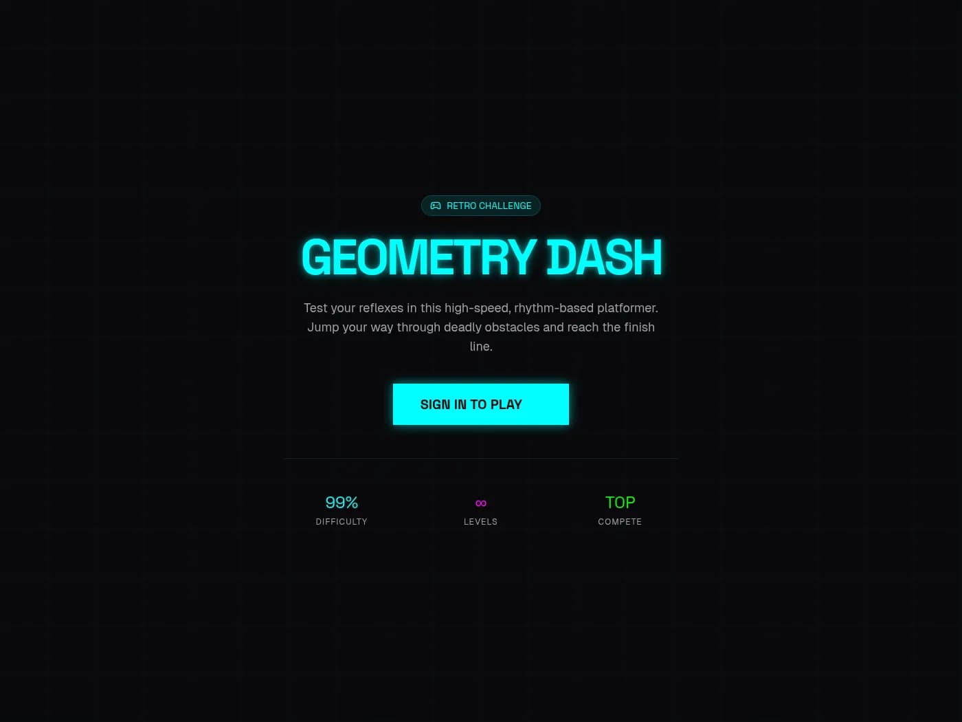 Geometry Dash Clone