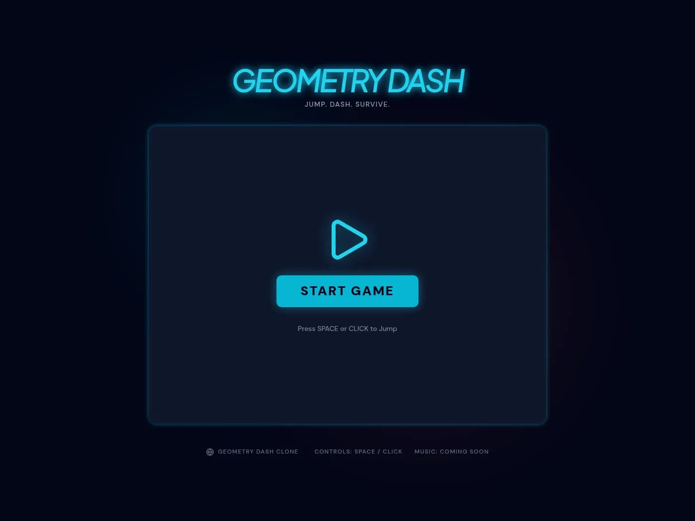 Dash Geometry Game