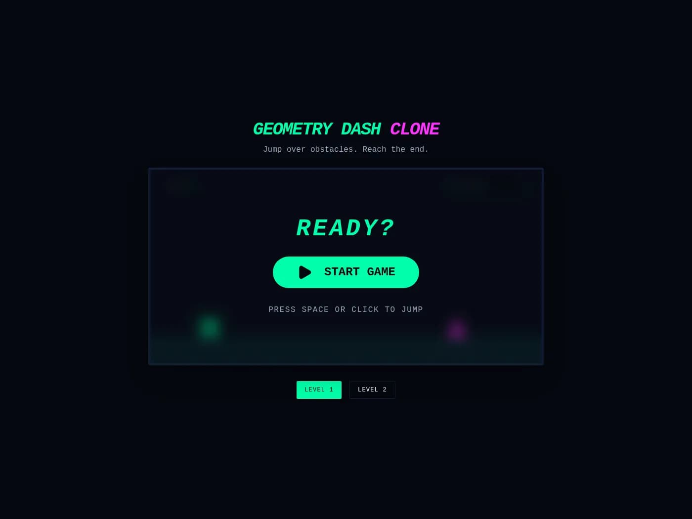 Geometry Dash Clone