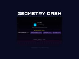 Geometry Dash Clone