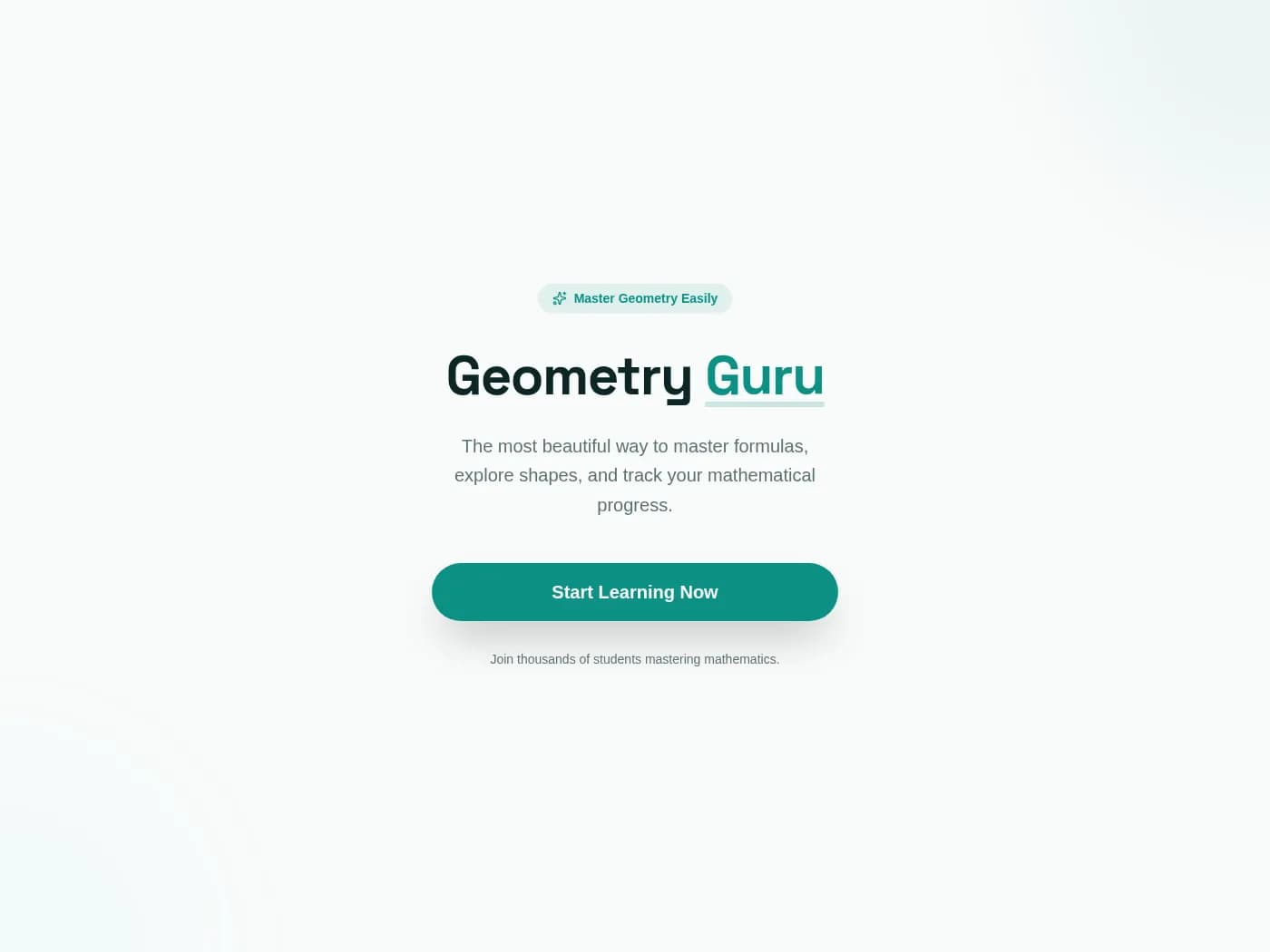 Geometry Guru Guidebook