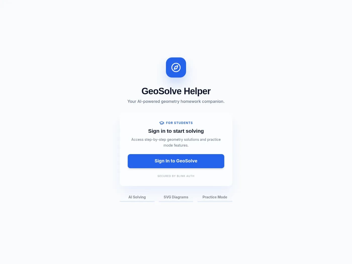 GeoSolve Helper
