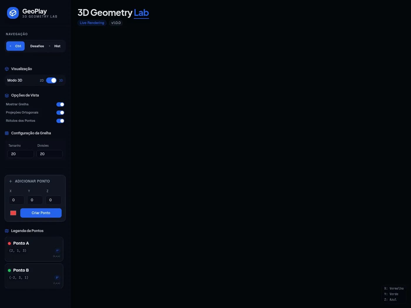 GeoPlay 3D Geometry Lab
