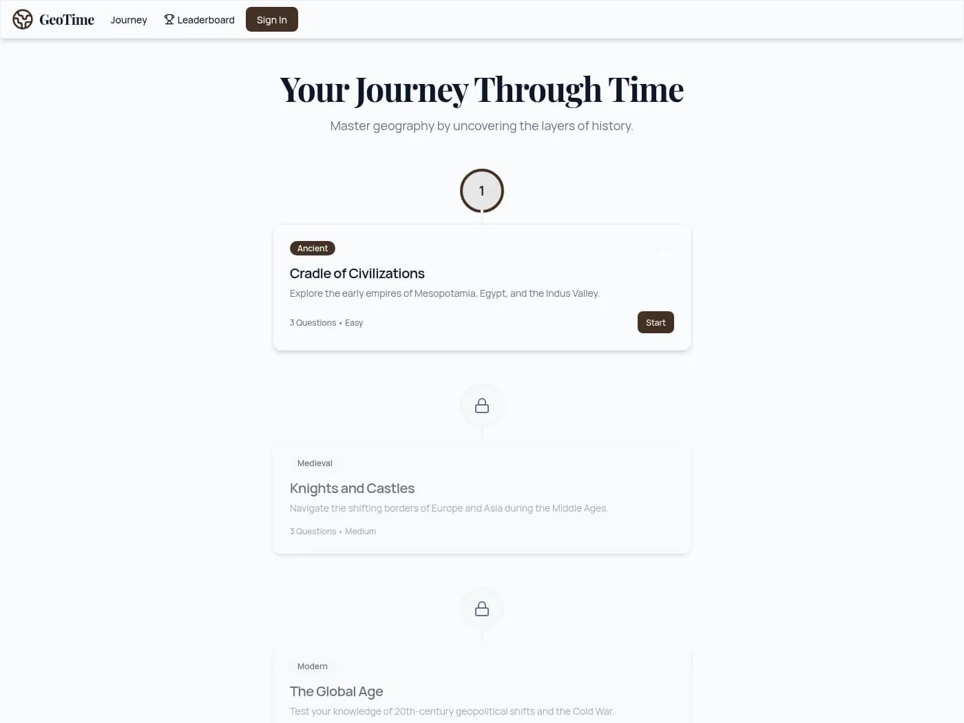 GeoTime Explorer