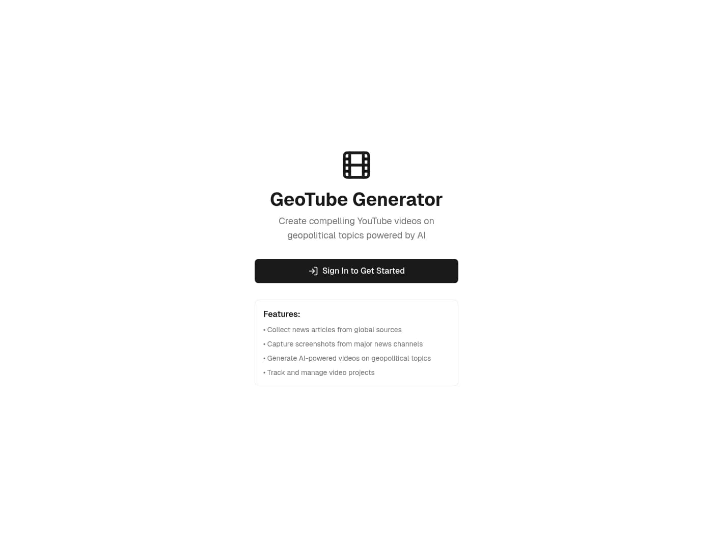 GeoTube Generator