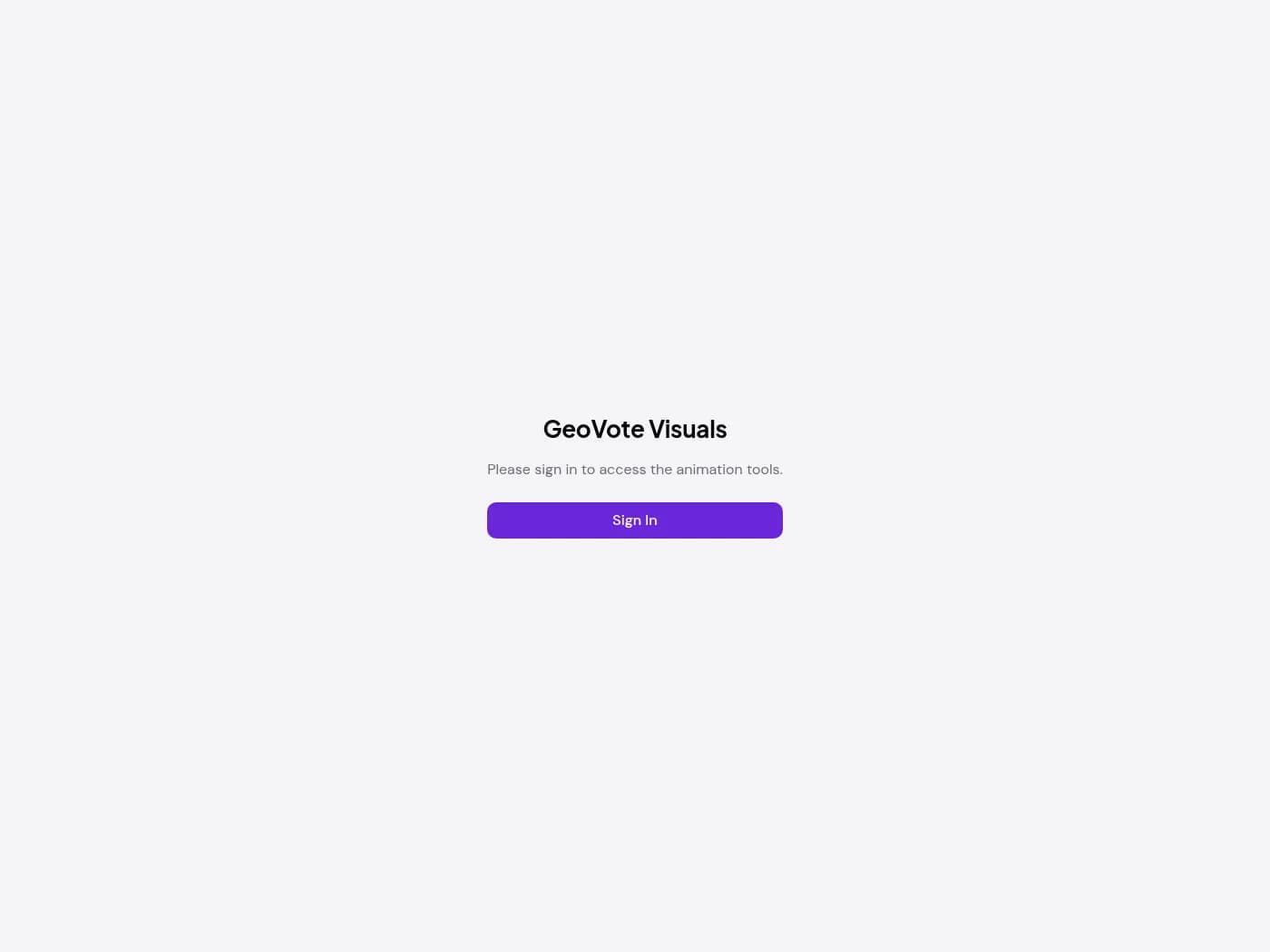 GeoVote Visuals