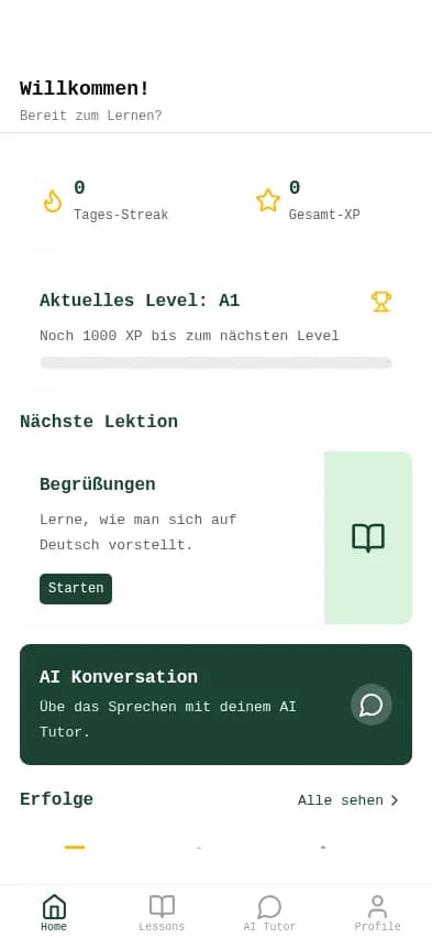 German AI Tutor