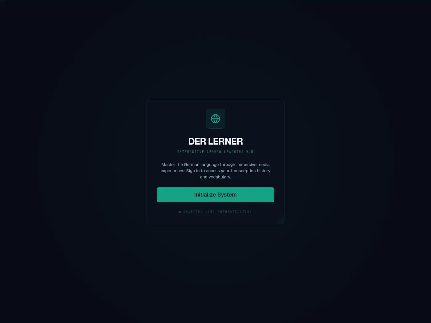 German Learner App