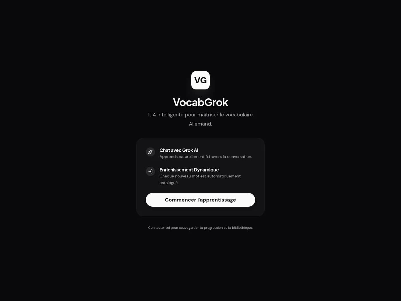 VocabGrok German Learner