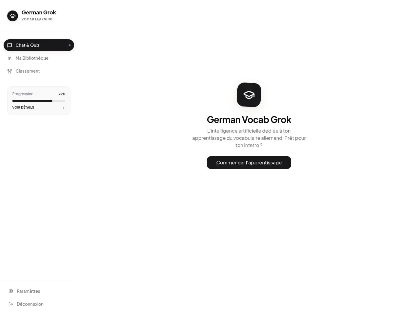 German Vocab Grok