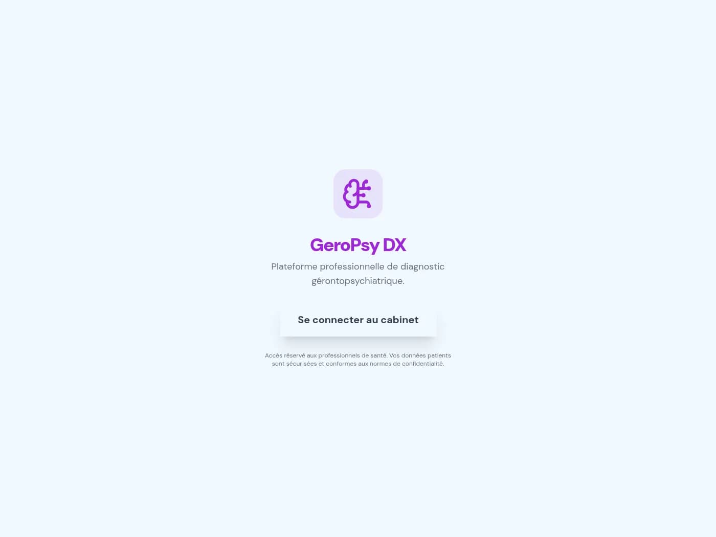 GeroPsy Diagnostic Tool