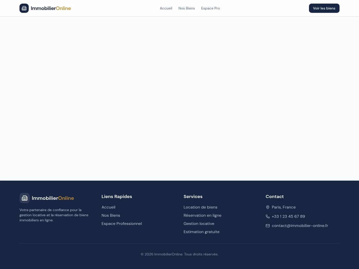 Immobilier Online Manager