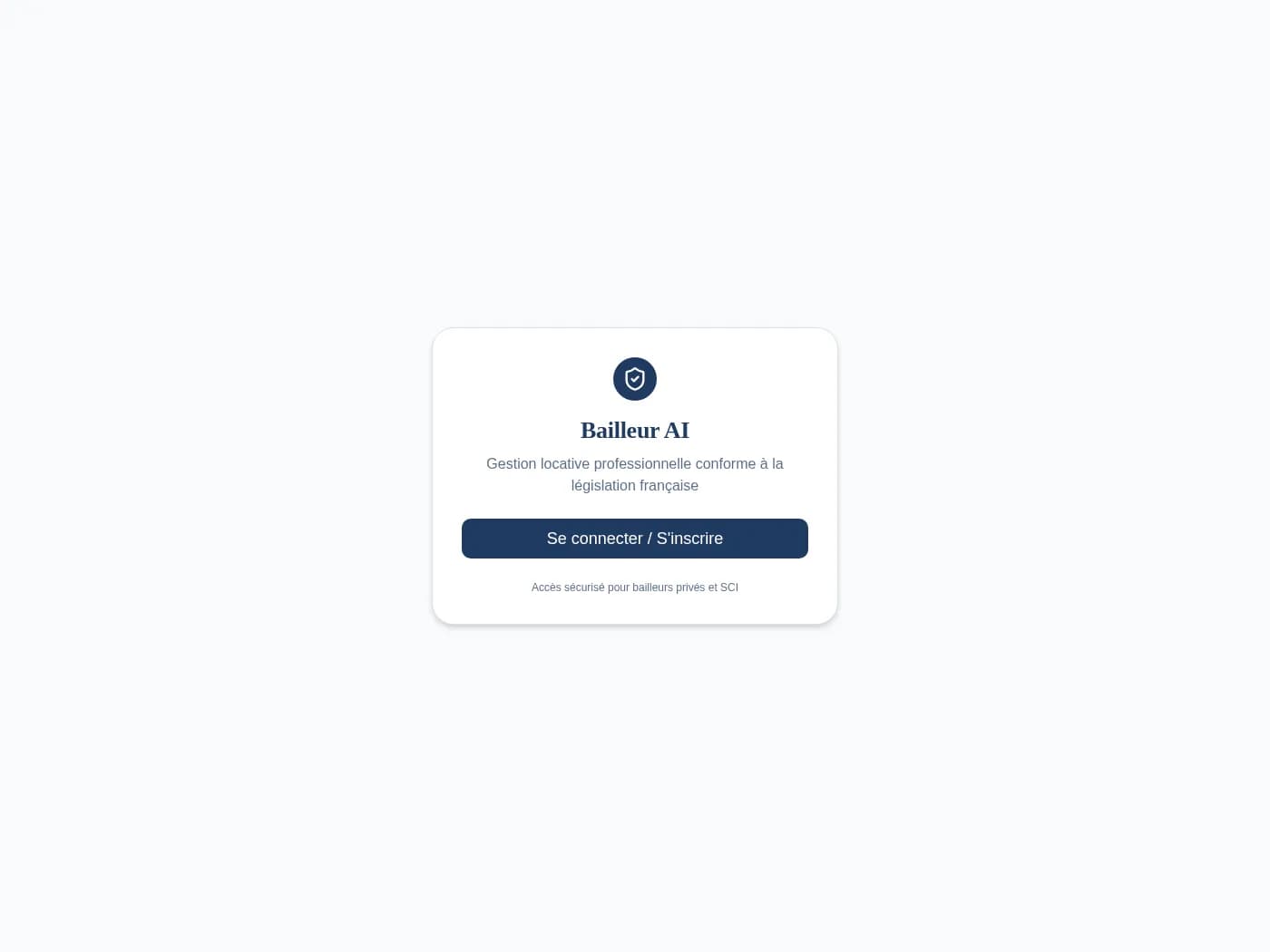 Bailleur AI Gestion Immo