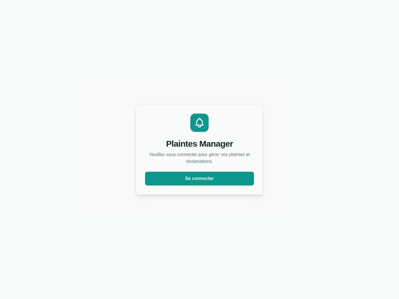 Plaintes Manager