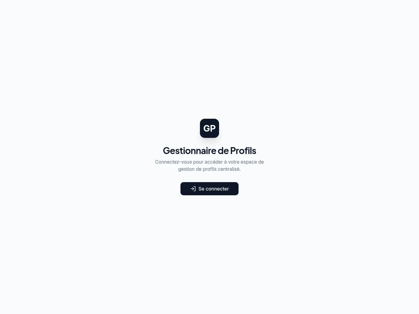Gestionnaire de Profils