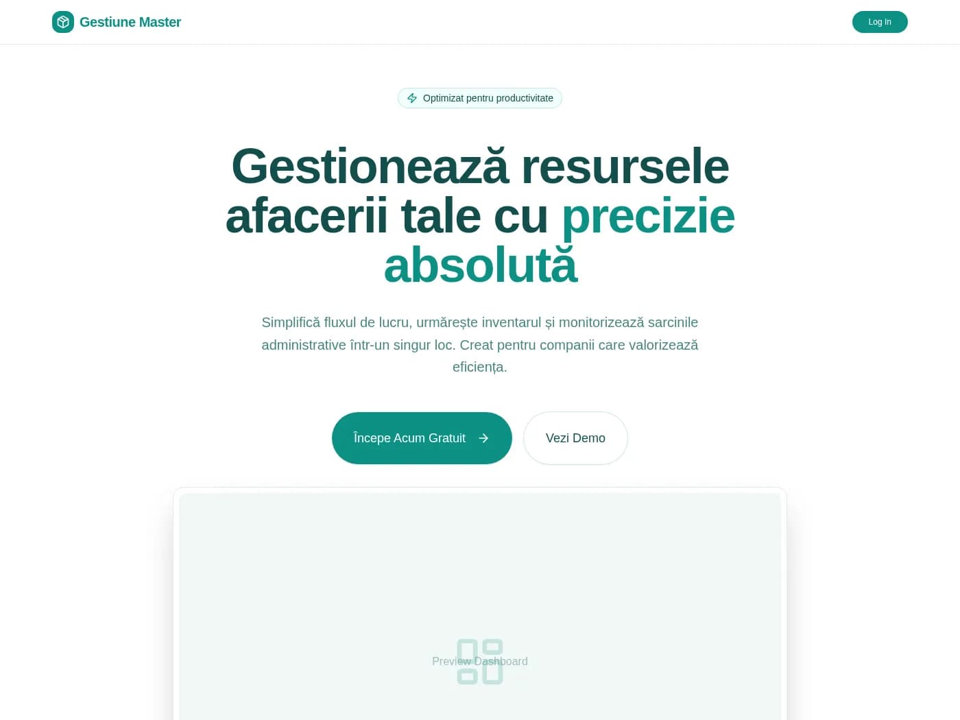 Gestiune Master