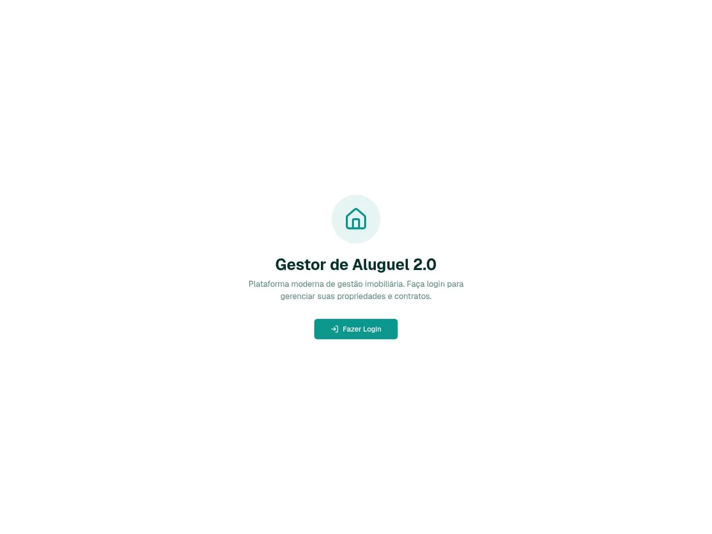 Gestor de Aluguel 2.0