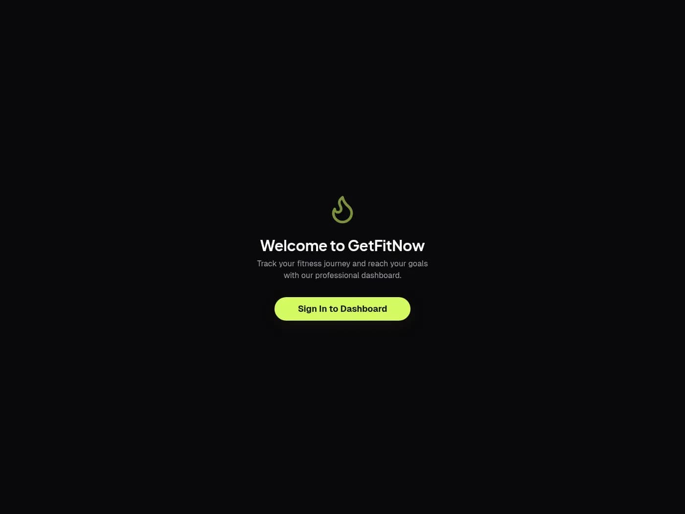 GetFitNow Dashboard Clone
