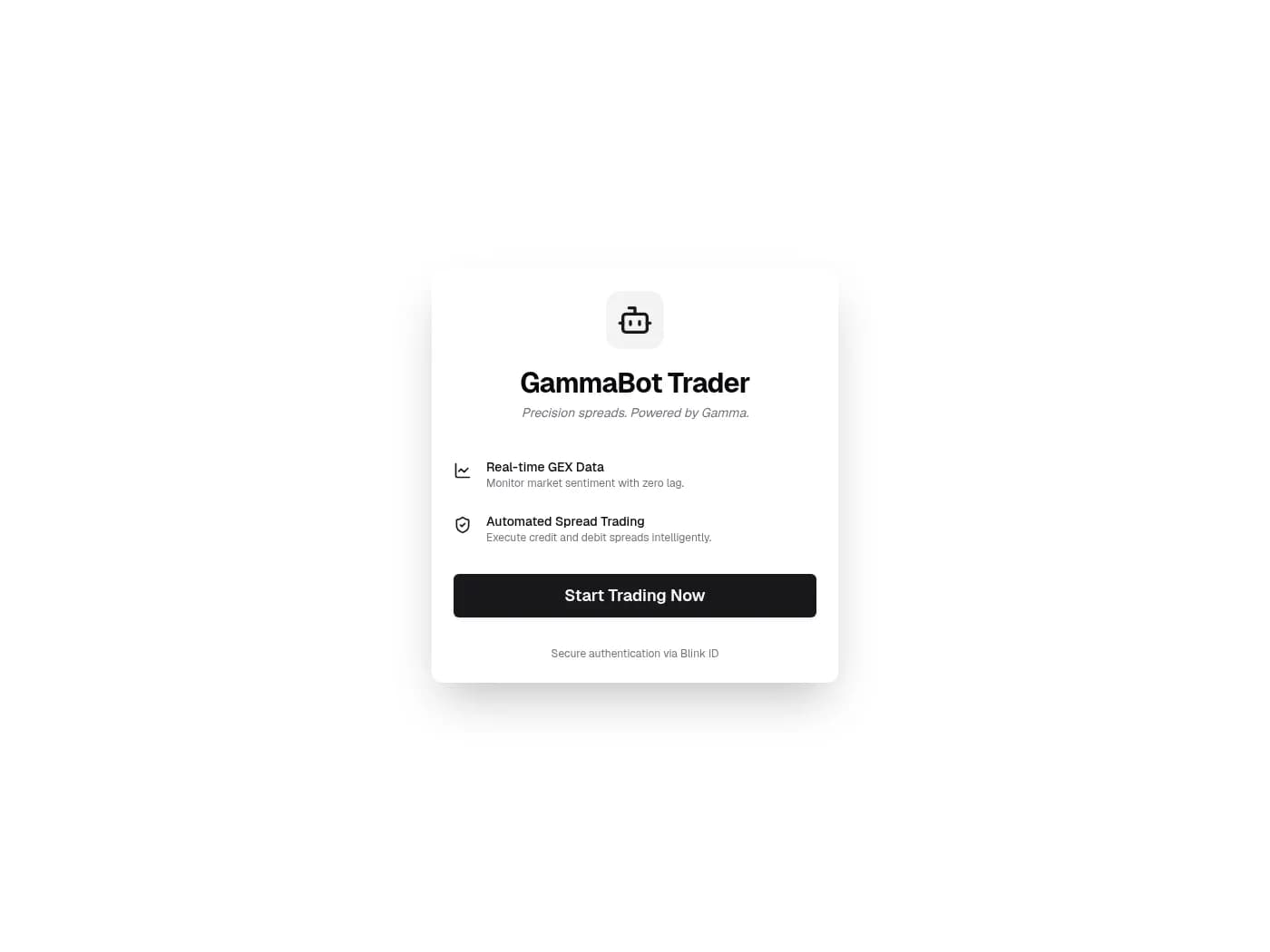 GammaBot Trader
