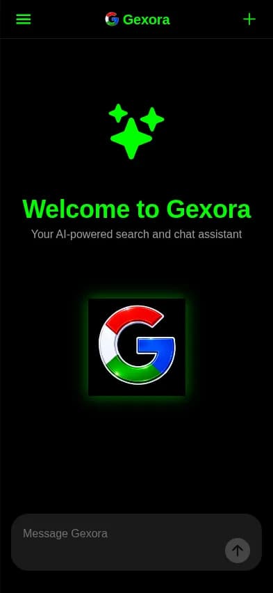 Gexora AI Chat App