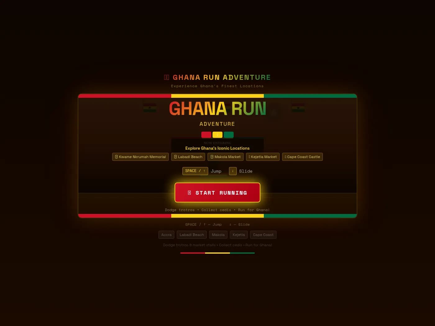 Ghana Run Adventure