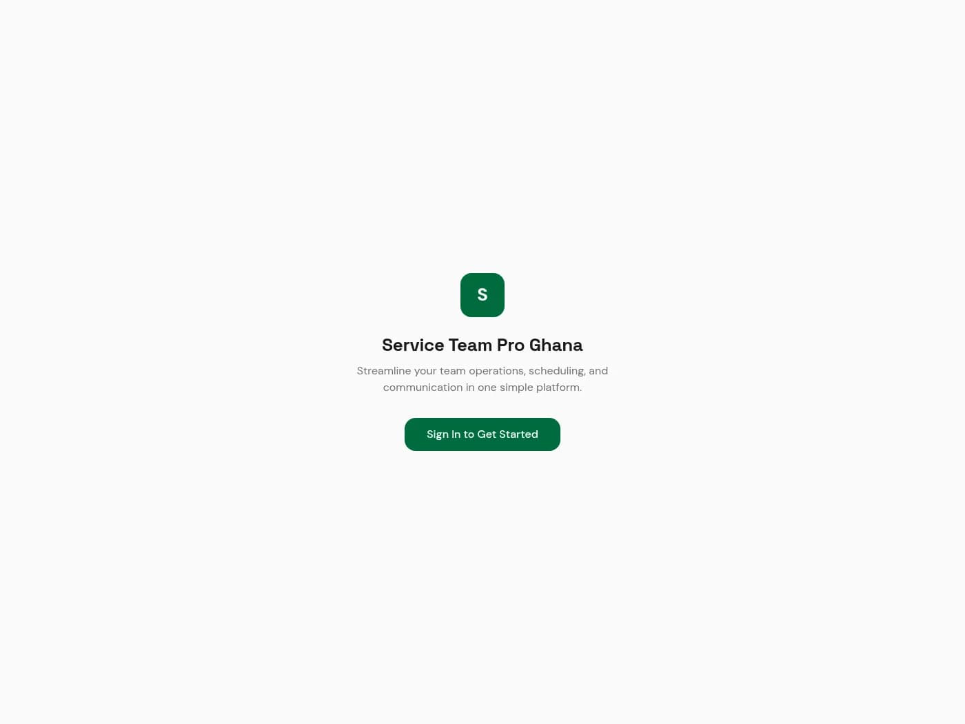 Service Team Pro Ghana
