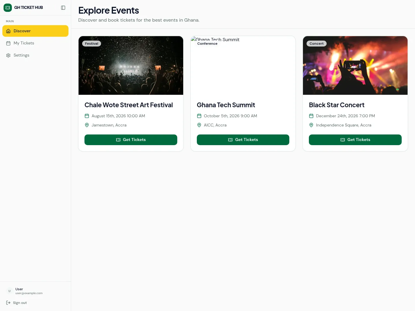 Ghana Ticket Hub