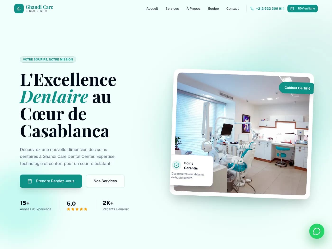 Ghandi Care Dental Site