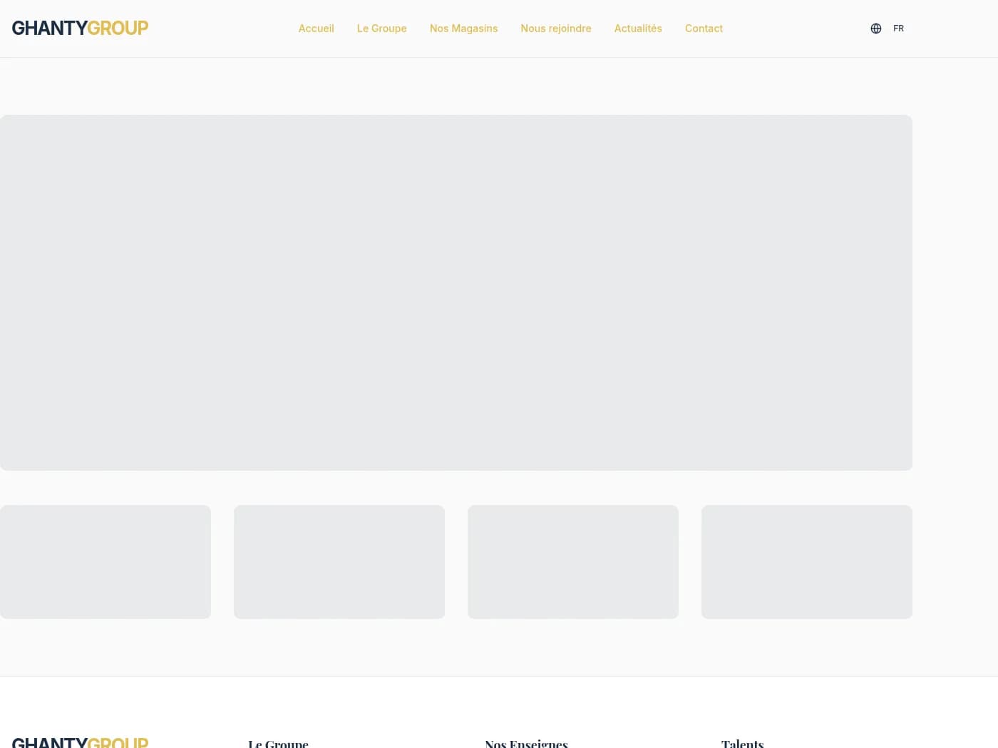Ghanty Group Web Showcase