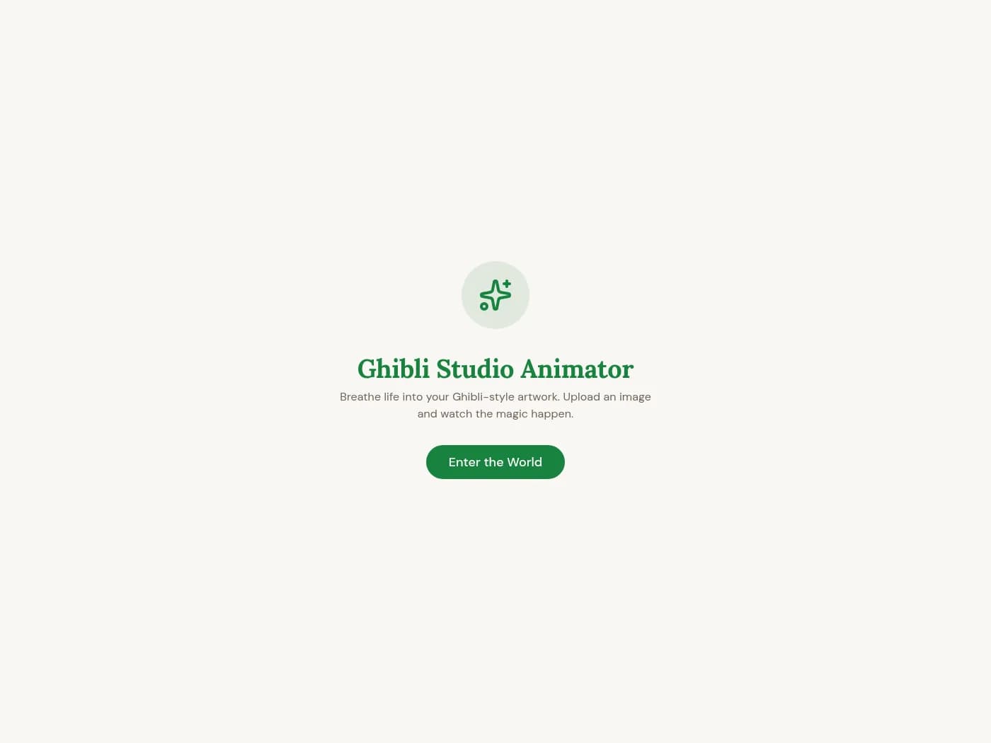 Ghibli Video Generator