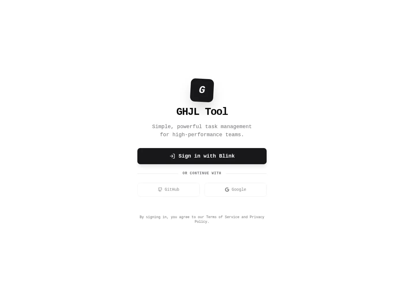 GHJL Tool