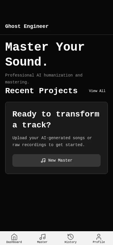 Ghost Engineer Mobile