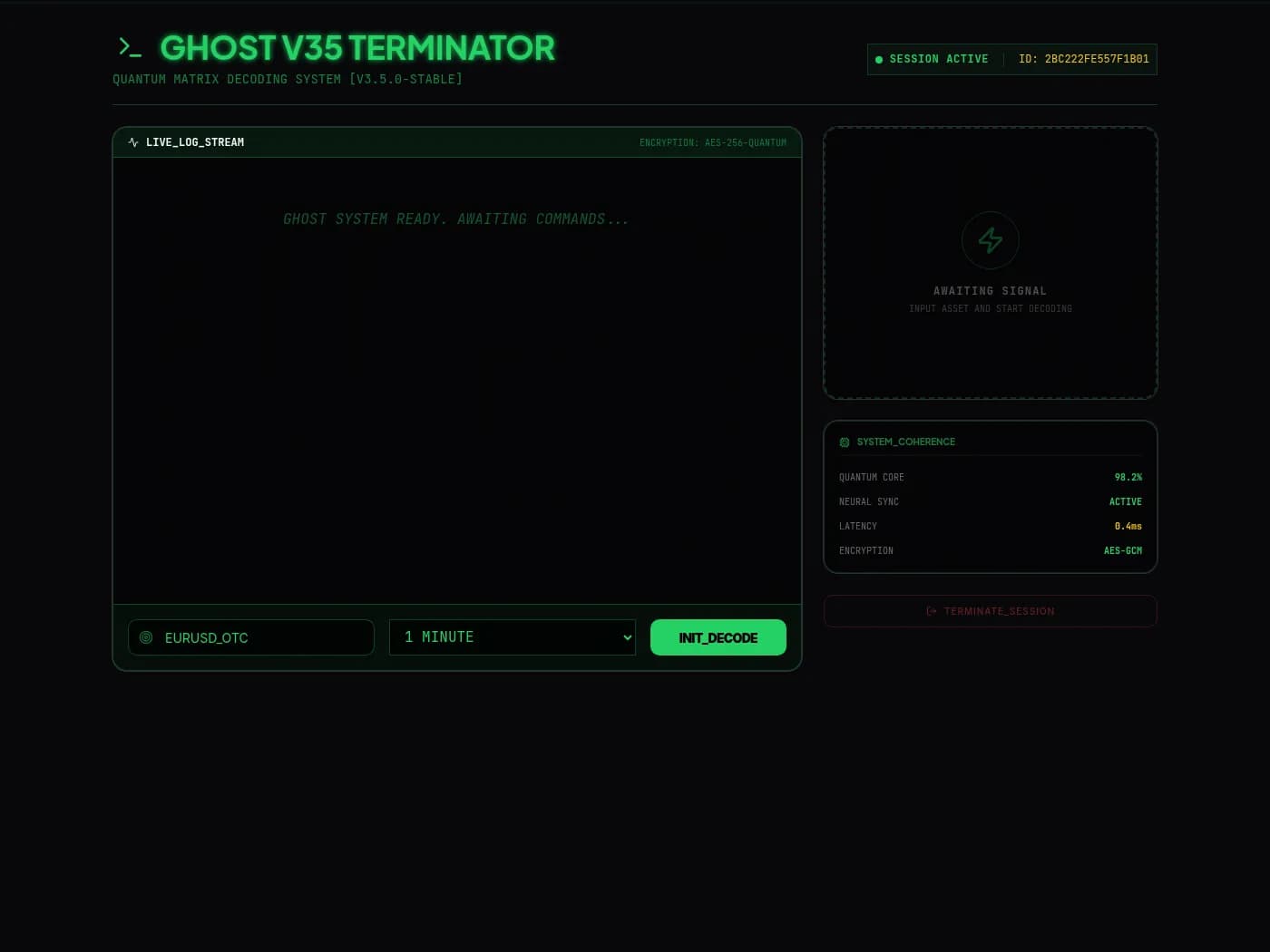 Ghost V35 Terminator