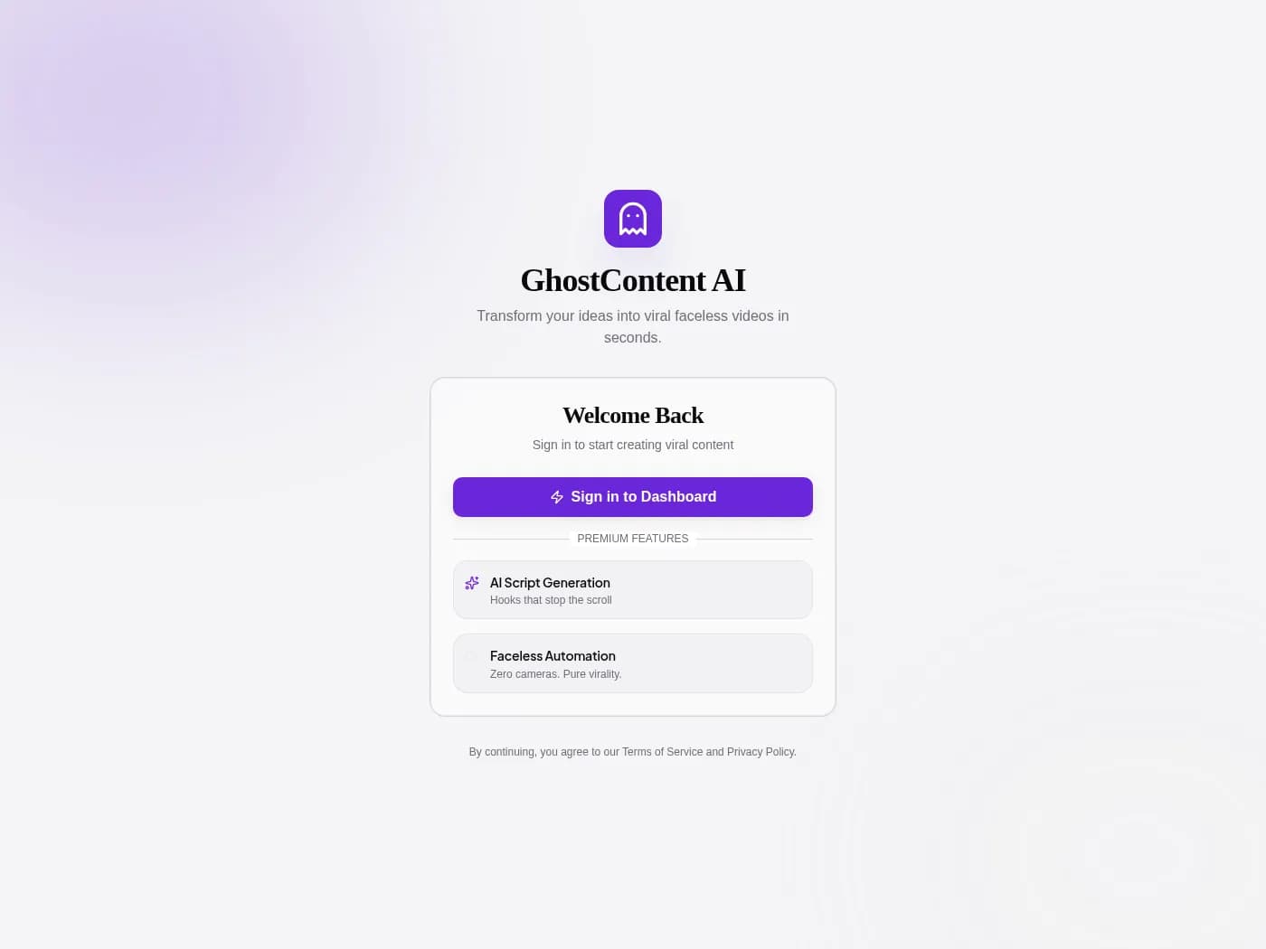 GhostContent AI