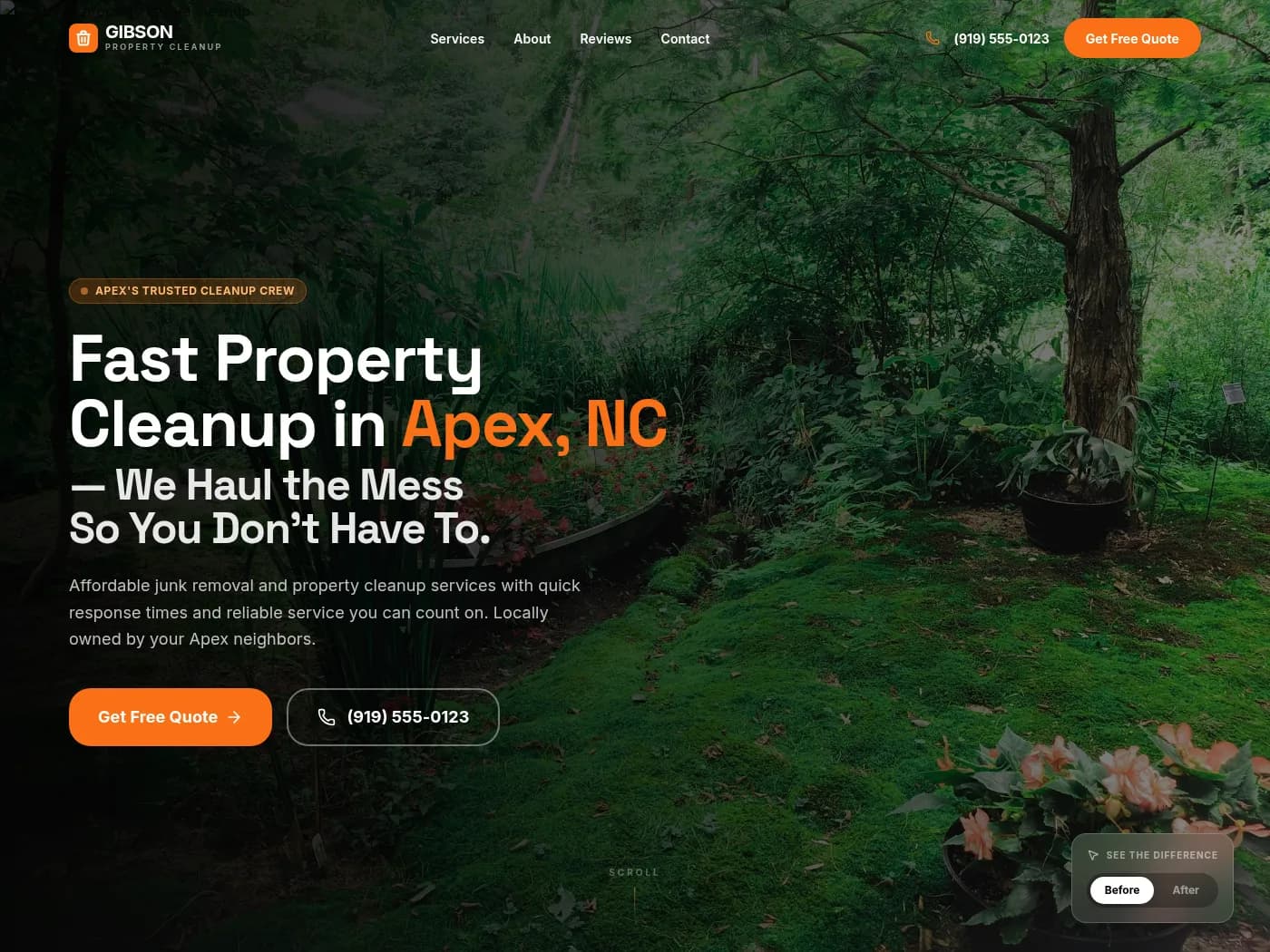 Gibson Cleanup Website