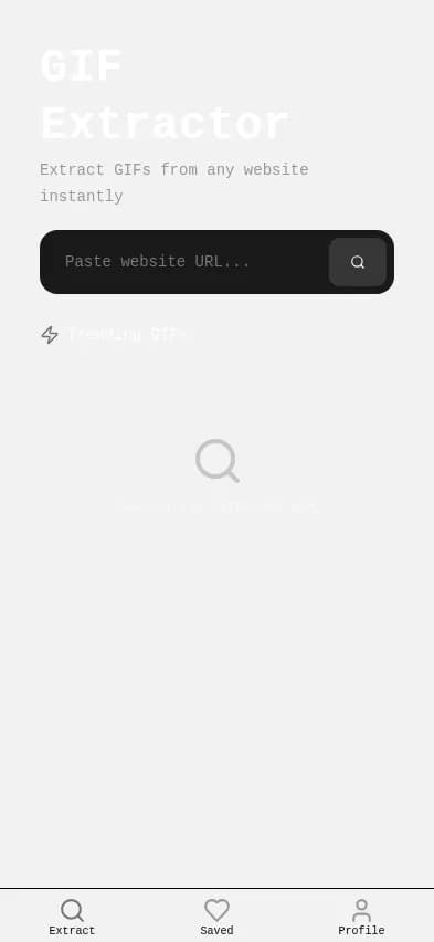 GIF Extractor App
