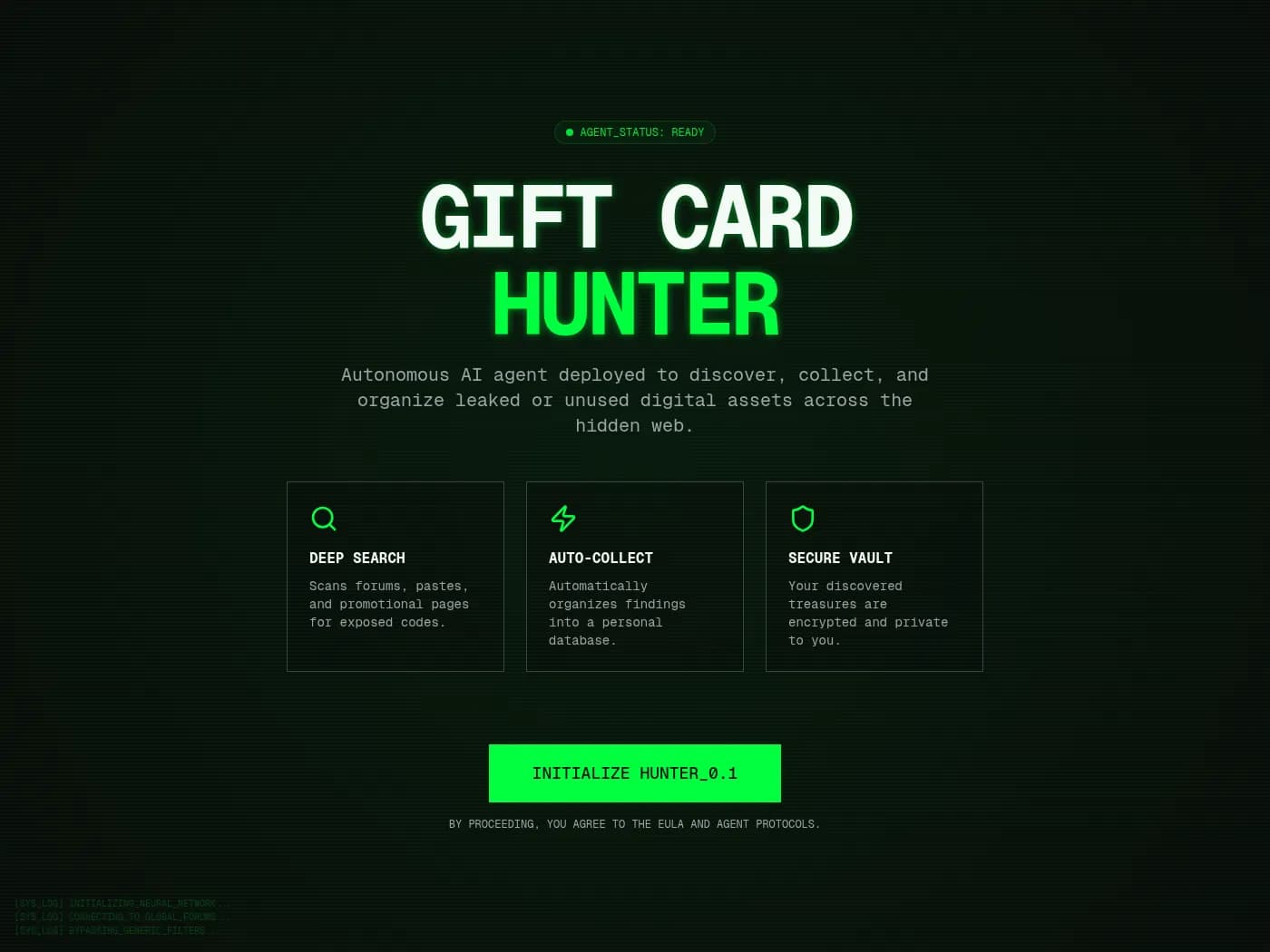 Gift Card Hunter