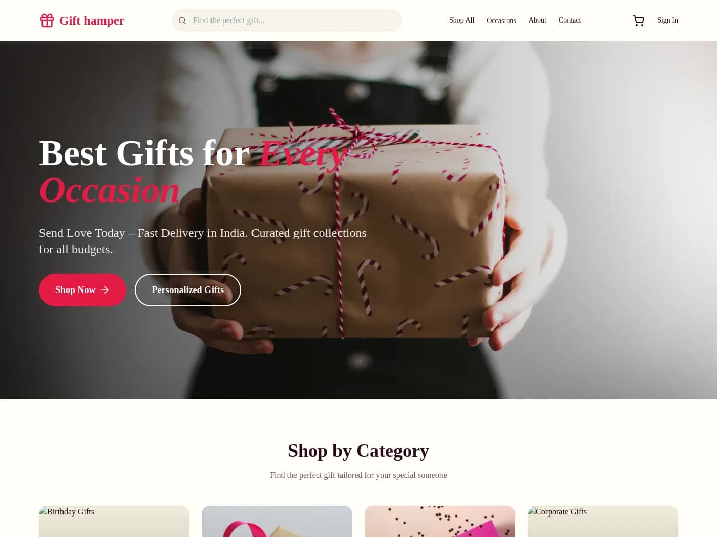 Gift Hamper Shop