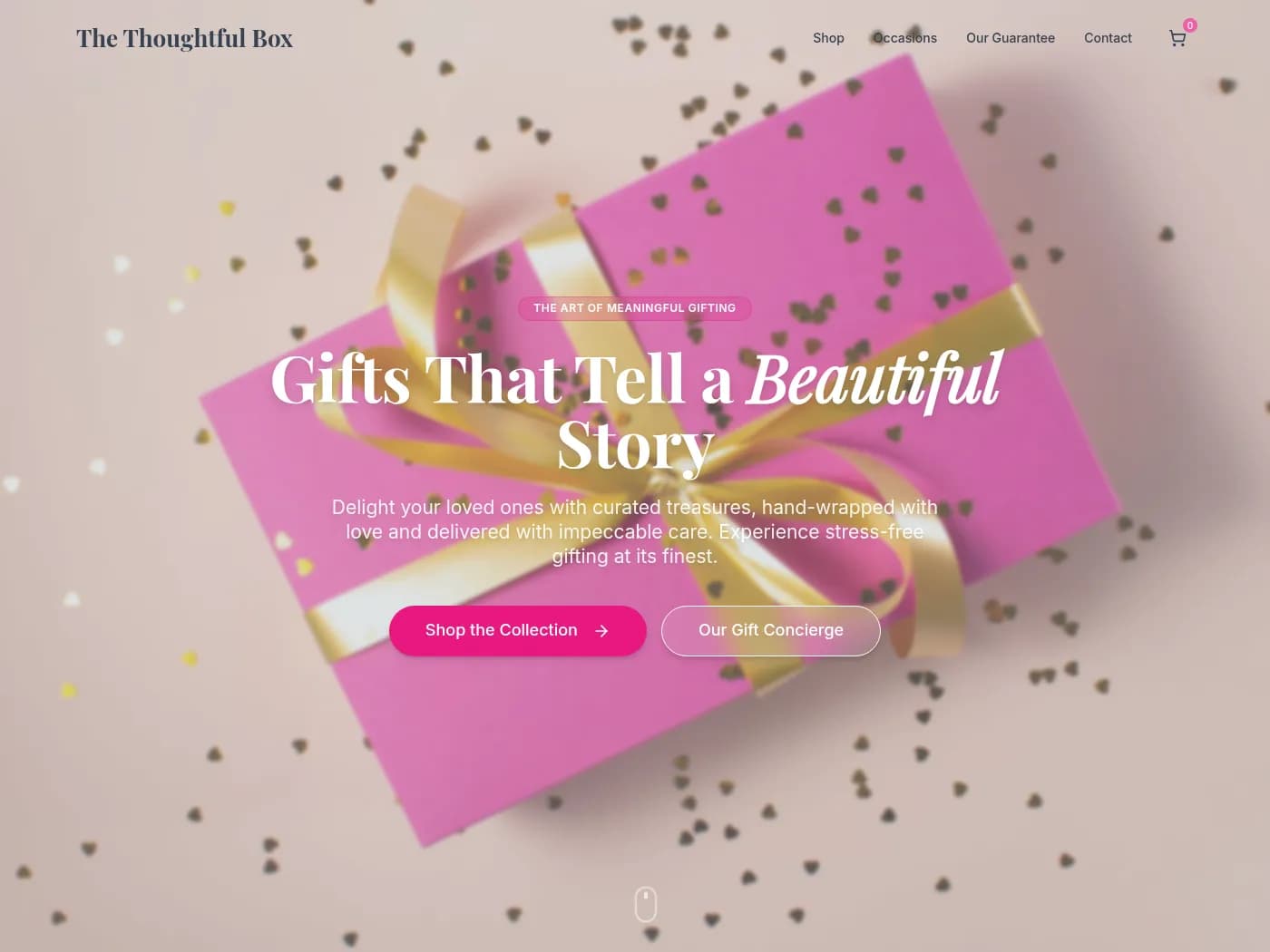 Premium Gift Store Site